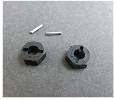 Tekno RC 12mm Nylon M6 Driveshaft Hex Adapter w/pins(2)Front or Rear ...