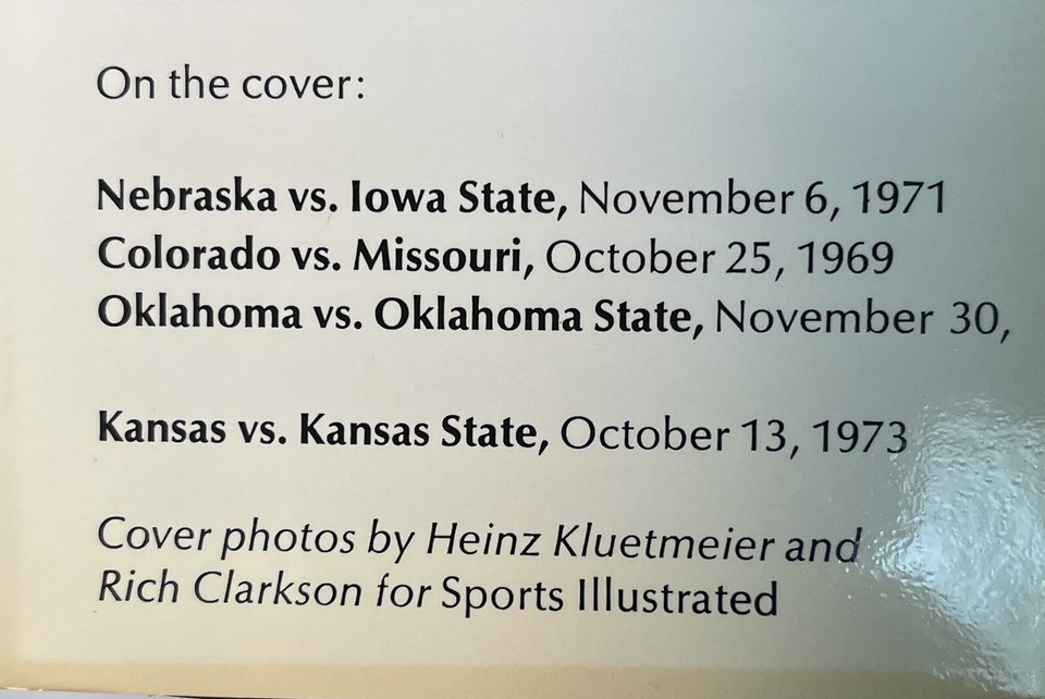 Big Eight Football by John Dennis McCallum (1979, Book, Illustrated) | eBay