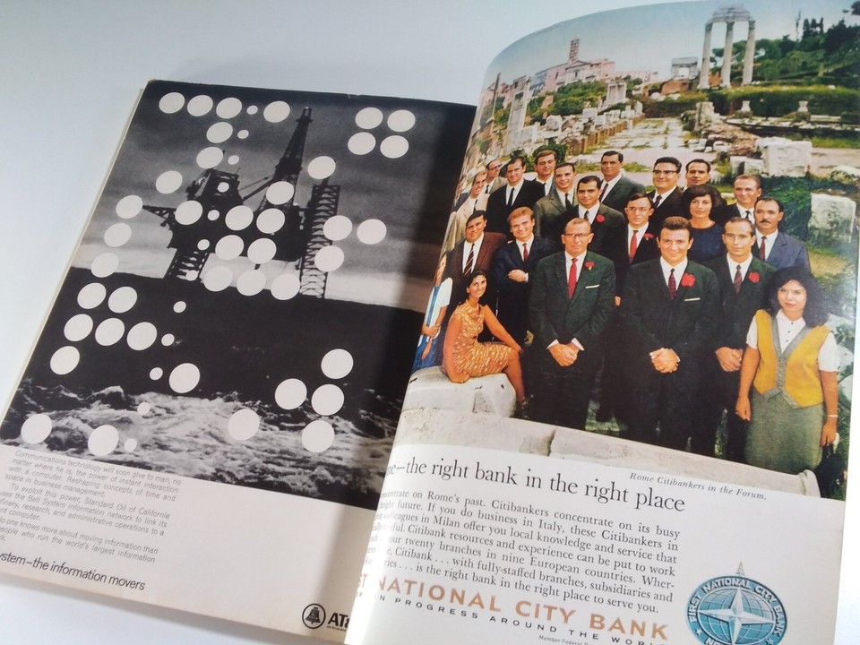 Harvard Business Review Magazine Vtg 1968 Nice Ads! Computers IBM BOA ...