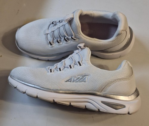 Avia Women White Sneakers, Lace Up Low Top Size 7 | eBay