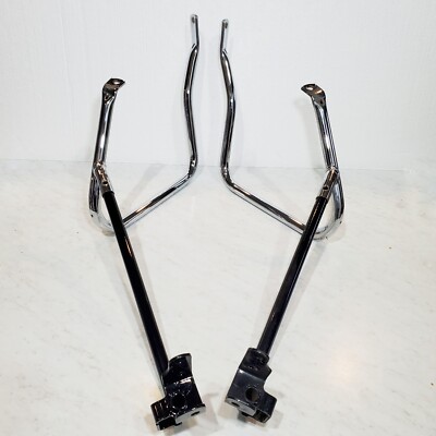 2014-2023 Harley-Davidson Touring Chrome Rear Saddlebag Guards ...