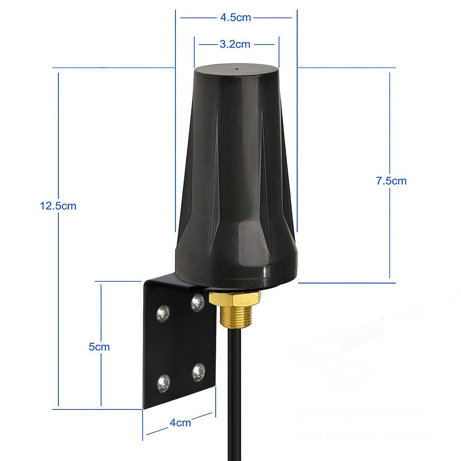 Outdoor 4G LTE Antenna Wall Mount For Vodafone EE O2 Three Gateway ...