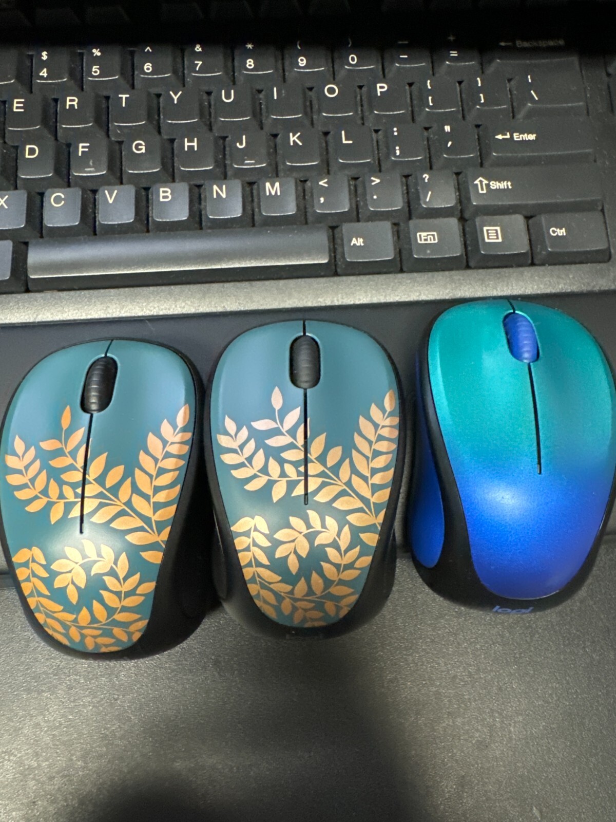 3x Logitech Design Collection Wireless Mouse M317 (no usb dongle) READ ...