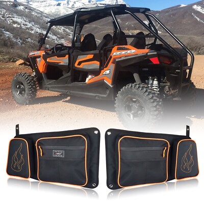 For RZR 1000 XP Accessories Side Rear Door Storage Bag Set for Polaris ...