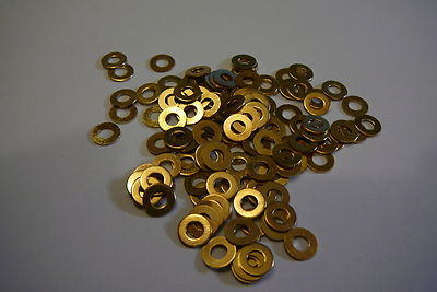 50 X M3 BRASS WASHERS SOLID BRASS (3mm WASHERS 50-PACK) | eBay UK