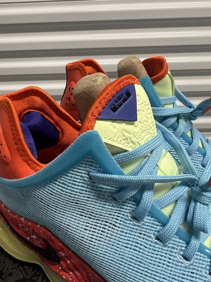 Lebron 19 Low ‘blue Chill’ Mens Size 9.5 Basketball Shoes DO9829 400 ...