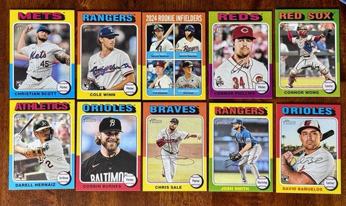 2024 Topps Heritage High Number 1975 MINI SPs PICK YOUR PLAYER ...