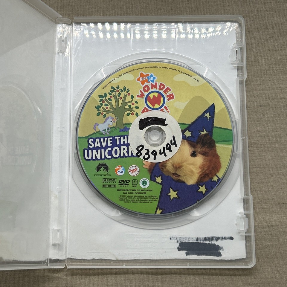 Wonder Pets! Save the Unicorn (DVD 2007 4 Eps) Nick Jr Backyardigans ...