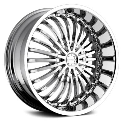 20 inch 20x8 Strada SPINA Chrome wheels rims 5x4.5 5x114.3 +40 | eBay