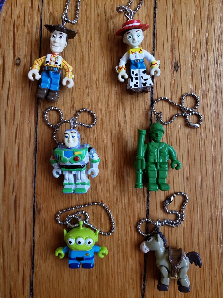 Yujin Disney Toy Story Capsule figures Woody Buzz Alien Jessie Bullseye ...