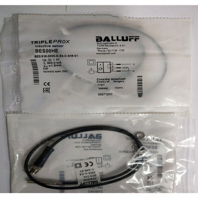 1pc NEW BALLUFF Proximity Switch BES 516-3005-G-E4-C-S49-01 spot stock ...