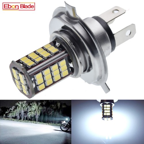 1Pc H4 LED Bulb 6V 56SMD White Hi/Low Beam Motorcycle Headlight 6000K ...
