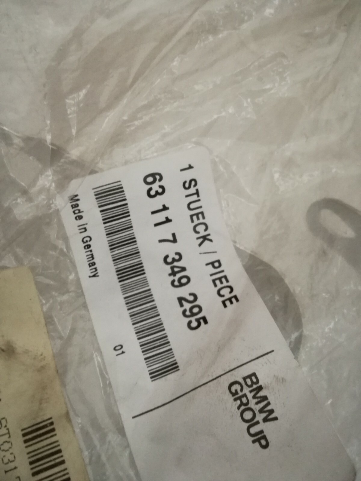 63117349295 Staffa faro XENON/LED anteriore sinistro -ORIGINALE- BMW 5 ...