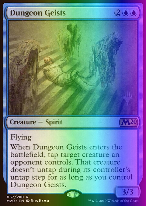 MTG Magic the Gathering Dungeon Geists (57p/143) Core Set 2020 Promos ...