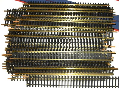 HO SCALE 25 PCS BRASS STRAIGHT TRACK MADE IN ITALY BRAND NEW | eBay