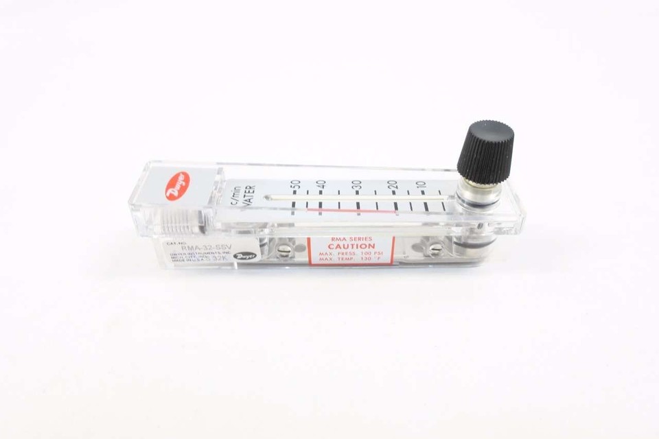 DWYER RMA-32-SSV RATE-MASTER FLOW METER 0-50CC/MIN WATER D575705 | eBay