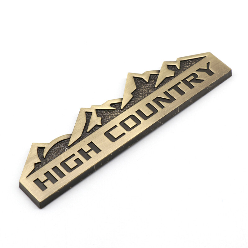 3x 5'' High Country Emblem badge Door Tailgate For Silverado 1500 HD ...