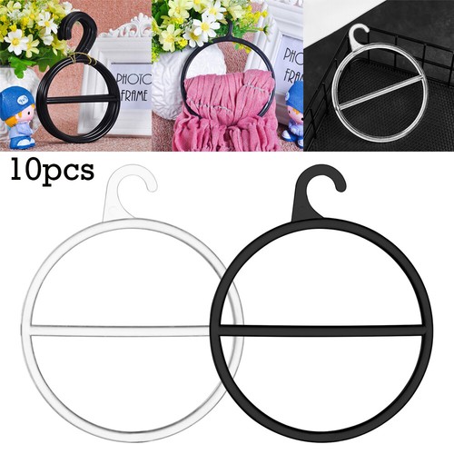 Multi Purpose Circle Shape Storage Racks Scarf Hanger Tie Clothes Rack ...