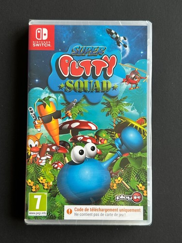 Jeu Nintendo Switch - Super Putty Squad - CODE DE TELECHARGEMENT - PAL ...