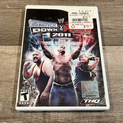 WWE SmackDown vs. Raw 2011 - Nintendo Wii | eBay