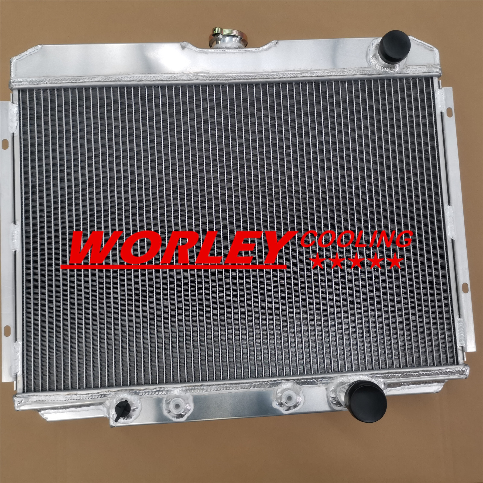 44mm 3 ROW Aluminum Radiator for 1964 1965 1966 1967 1968 Ford Galaxie ...