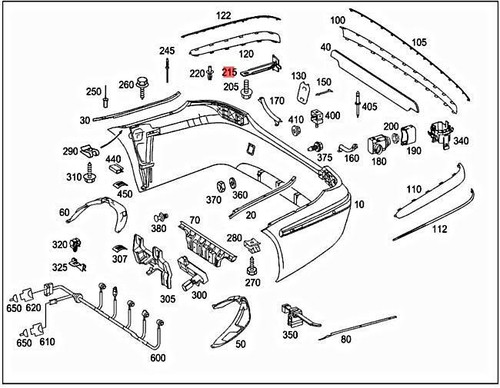 Genuine MERCEDES BBDC W211 E-CLASS W211 Bracket 2118851414 | eBay