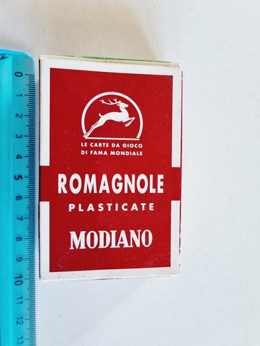 Sealed Romagnole Modiano Scopa Original Playing Cards New | eBay UK