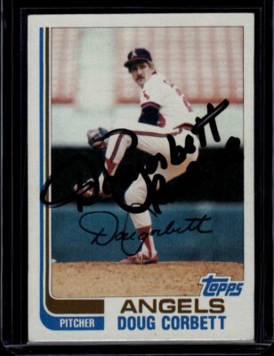 1982 Topps Traded #21T Autographed Doug Corbett Trading Card | eBay