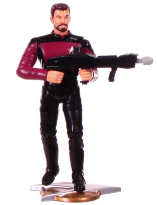COMMANDER RIKER Combat Action STAR TREK Warp Factor SERIES ONE | eBay