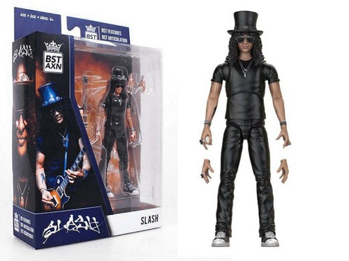 GUNS N ROSES - Slash - BST AXN Action Figur / Sammelfigur - Neu OVP ...