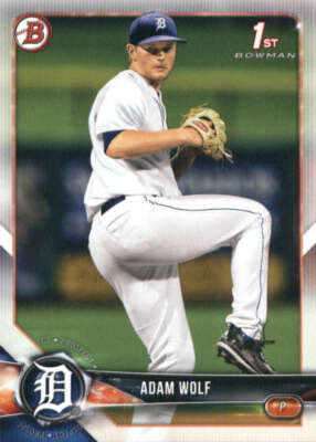 2018 Bowman Draft #BD-185 Adam Wolf Detroit Tigers | eBay