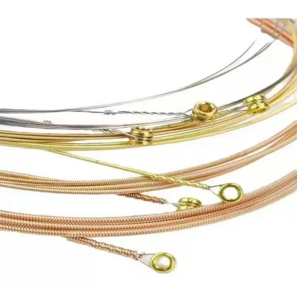 Elixir 16002 Nanoweb Phosphor Bronze Acoustic Guitar Strings 10-47 ...