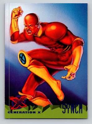 1995 Fleer Ultra X-Men #78 Synch Marvel Comic Trading Card MCU ...