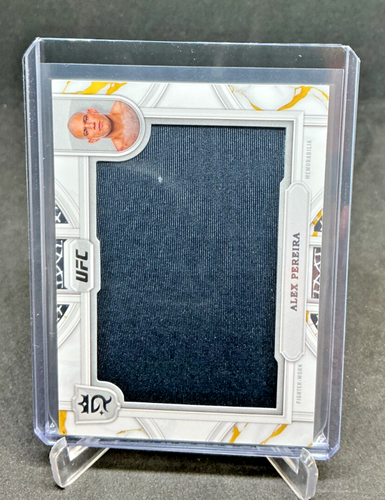 2024 Topps Royalty UFC ALEX PEREIRA Relic Jewels Card 02/99 | eBay
