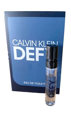 DEFY EDT by Calvin Klein CK Sample Spray Vial - 1.2 mL / 0.04 fl. oz ...