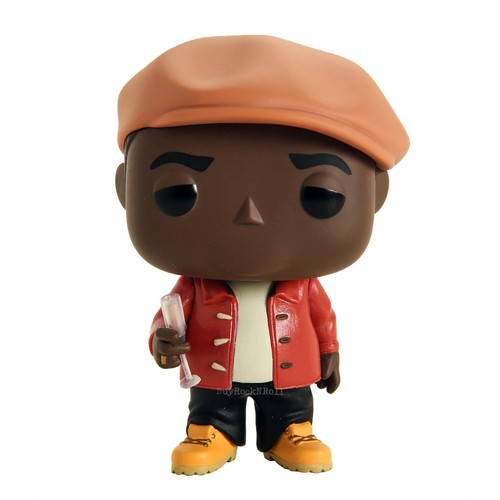 Biggie Smalls Funko Pop Rocks Notorious B.I.G. #153 Hot Topic Champagne ...