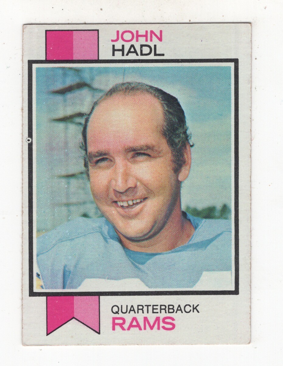 1973 TOPPS FOOTBALL JOHN HADL LOS ANGELES RAMS #215 | eBay