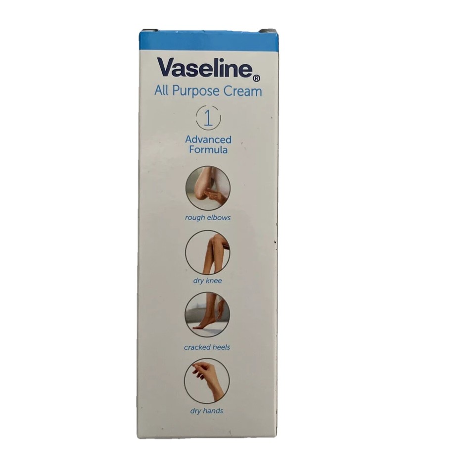 Vaseline Intensive Care All Purpose Cream Rough Skin Relief 1.41 oz New ...