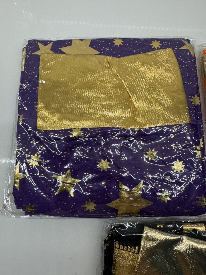 Kids Halloween Costume Fancy Dress Up Cloak & Witch Hat Set For ...