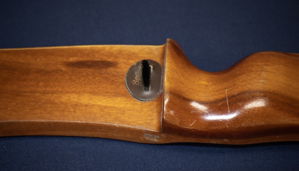 As-is Ben Pearson Colt 7070 Vintage Traditional Recurve Bow 62" 45lbs ...