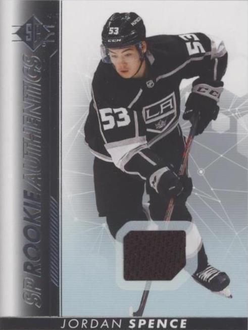 2022-23 SP - Rookie Authentics Jordan Spence #118 Jersey (MEM, RC) for ...