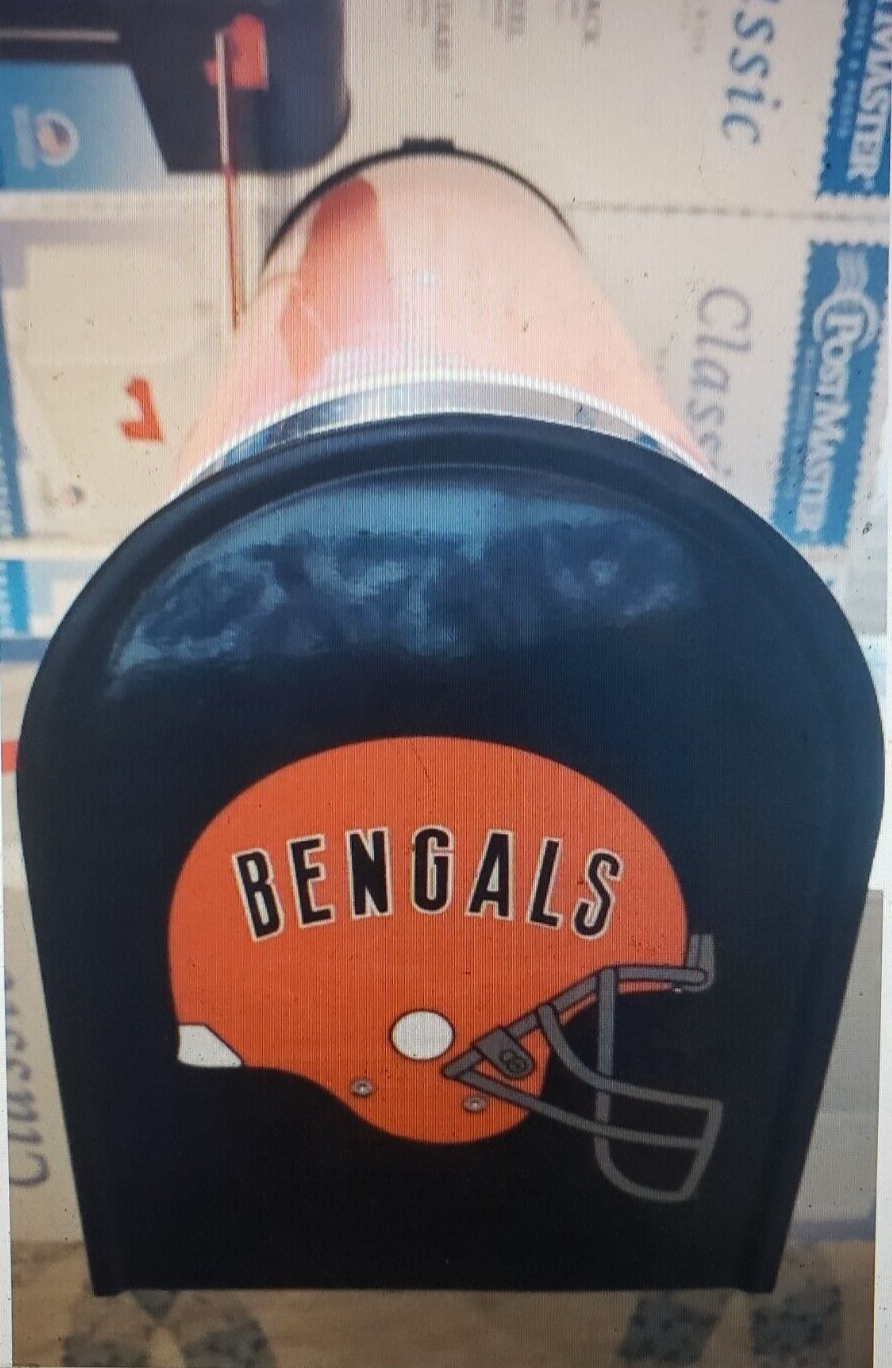 JUMBO Cincinnati Bengals Mailbox ~ JERSEYS~TICKETS~HATS~NO PAINT ...