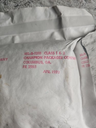 US Military Surplus M17 Gas Mask Filter set Vintage kit M13A2 Sealed ...