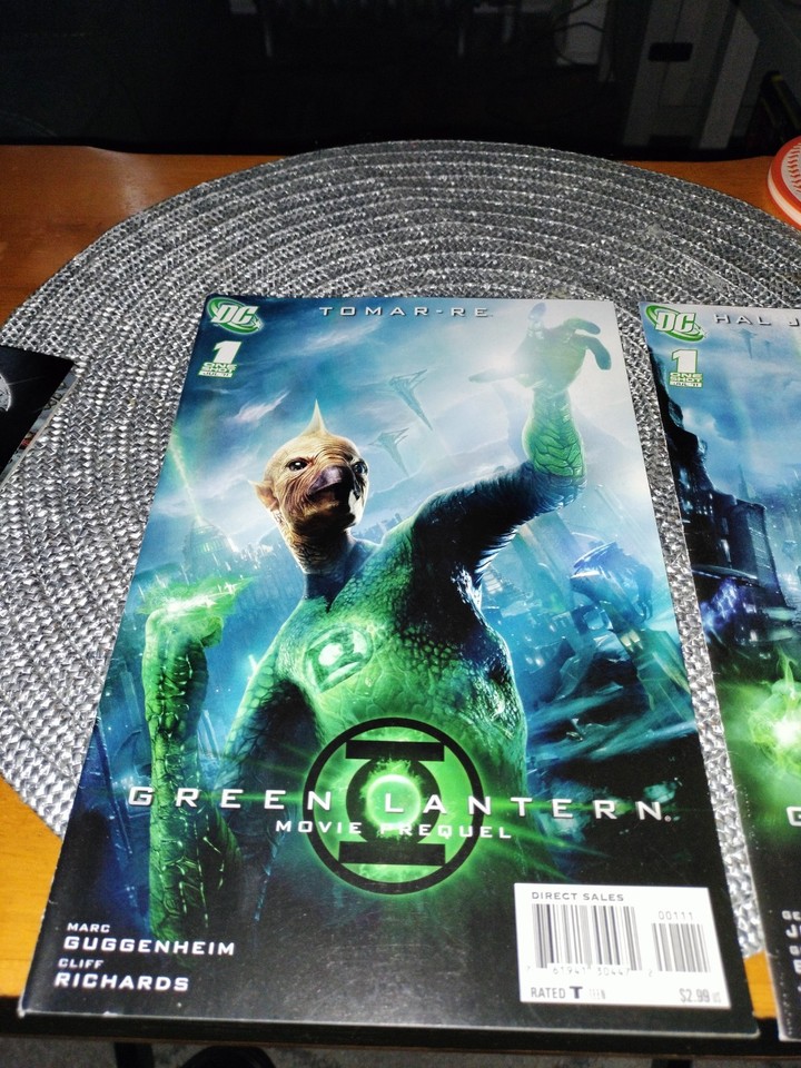 DC Comics, Green Lantern Movie Prequel One Shots, Hal Jordan & Tomar-re ...