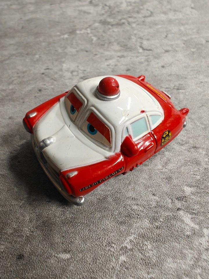 Disney Pixar Cars Mini Racers Lot of 3 Lightning McQueen Doc Hudson ...