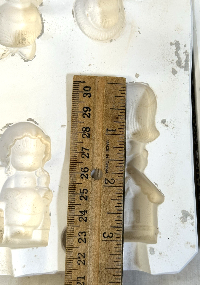 Vintage 1980 Duncan Wee Kids Ornaments 546B Ceramic Slip Casting Mold ...