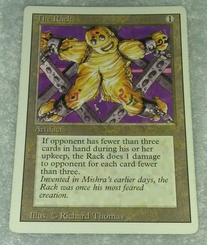The Rack - Revised - Magic the Gathering MTG LP | eBay