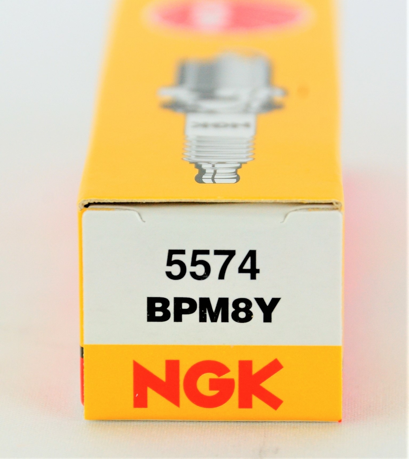 Box of 10 Genuine NGK 5574 V-Power Spark Plug BPM8Y Fast Free Shipping ...