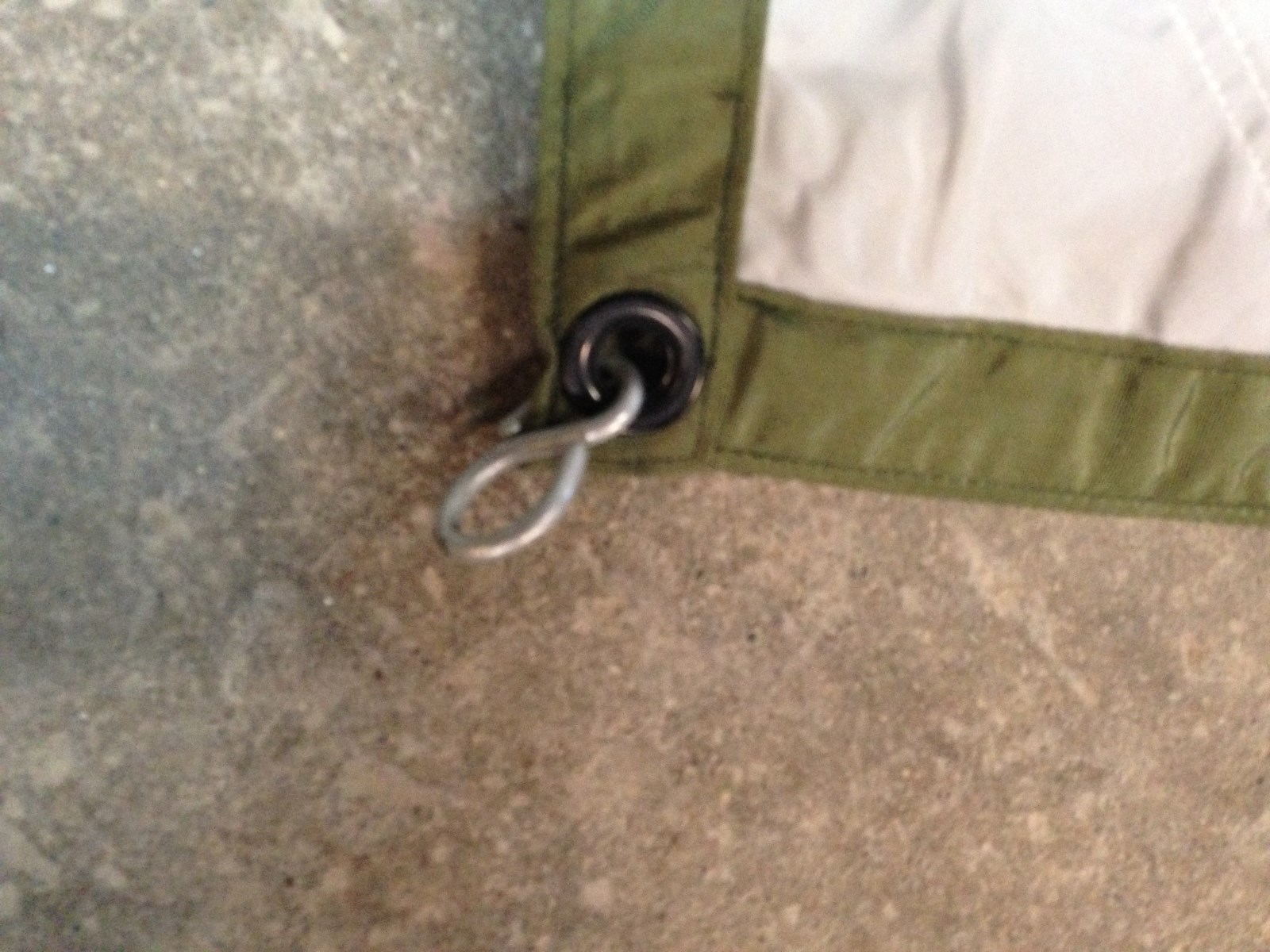 US MILITARY NAVY USMC PANEL MARKER SIGNAL FLAG DEBARKATION POINT ...