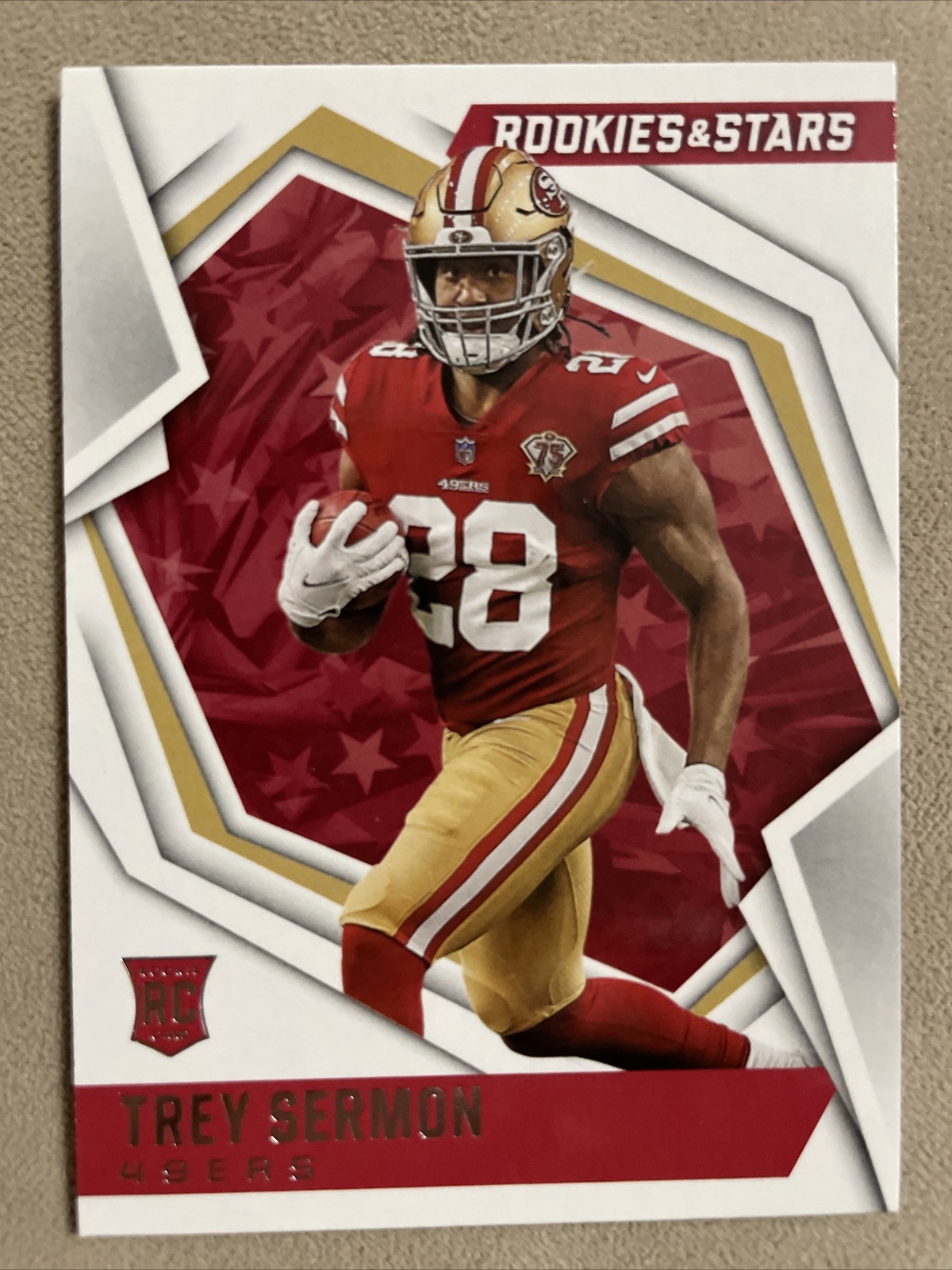 2021 Panini Rookies & Stars Trey Sermon Rookie Card #124 SF 49ers | eBay